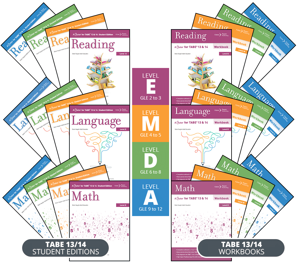 Aztec PROMO: TABE 13/14 - Print Books